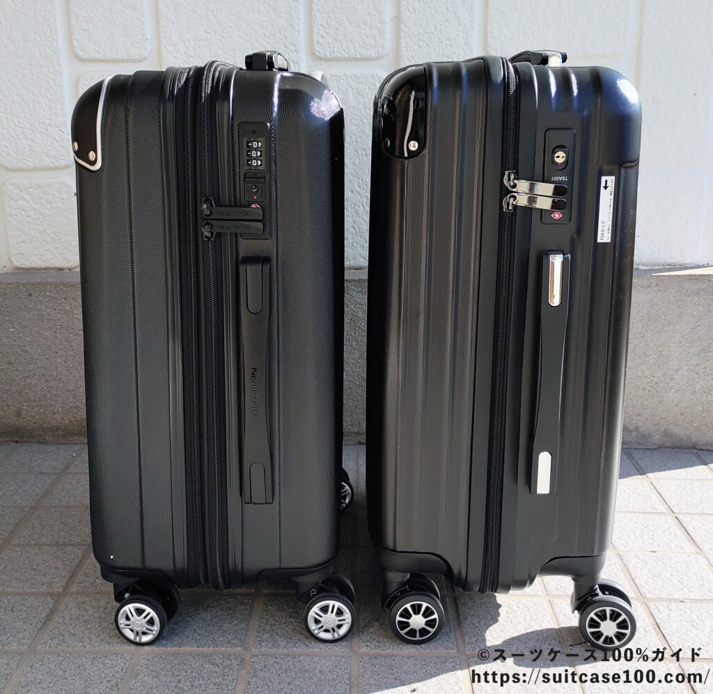 New Trip vs VARNIC スーツケース比較レビュー