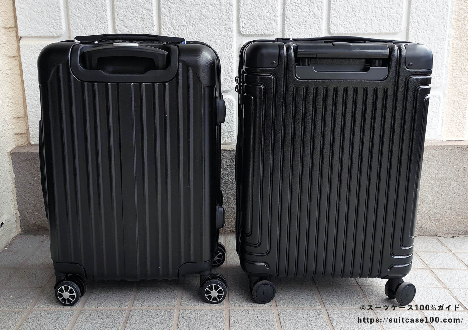 VARNIC vs Bargiotti スーツケース比較レビュー