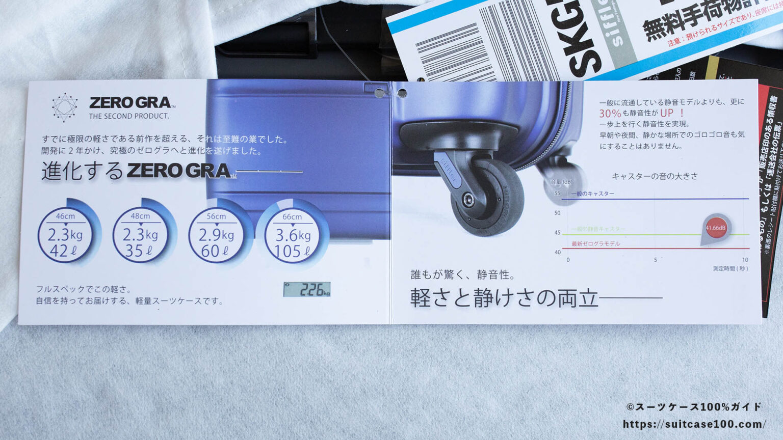 シフレ ZEROGRA(ゼログラ) ZER2088 レビュー！ 評判のスーツケースをプロが検証